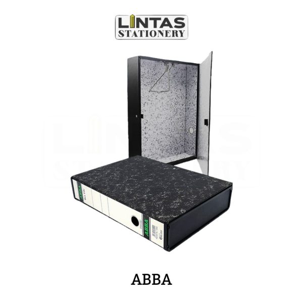 ABBA BOX FILE F4 3″ WITH SPRING SPI – Lintas Stationery
