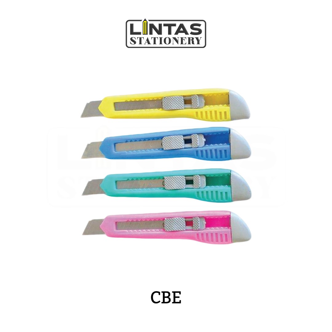 CBE CUTTER KNIFE D802 (L) – Lintas Stationery