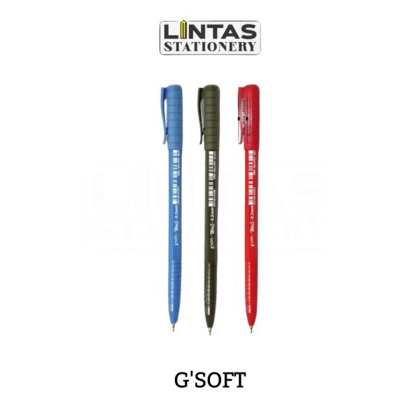 G’SOFT WM5 BALL PEN 0.5MM – Lintas Stationery