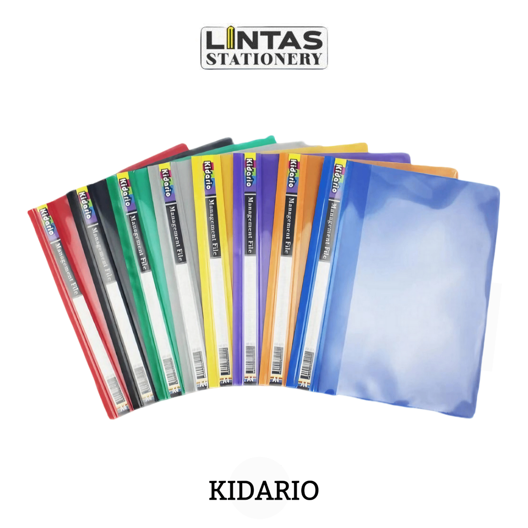 KIDARIO MANAGEMENT POCKET FILE A4 KMF-807A – Lintas Stationery
