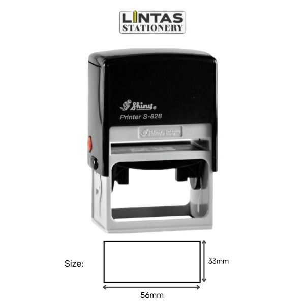 SHINY SELF INK STAMP S-828 – Lintas Stationery