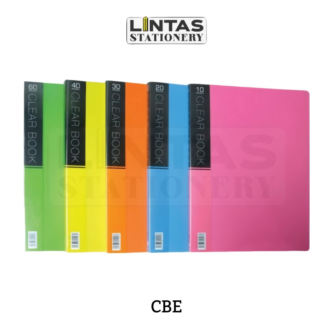 CBE CLEAR BOOK A4 VK10 – Lintas Stationery
