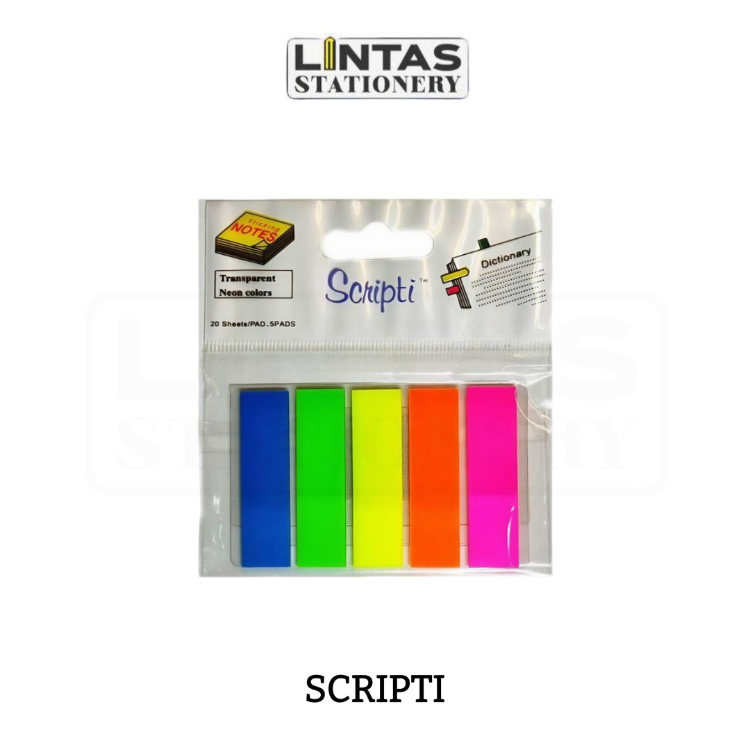SCRIPTI FILM INDEXER 5 COLOURS 45503 – Lintas Stationery
