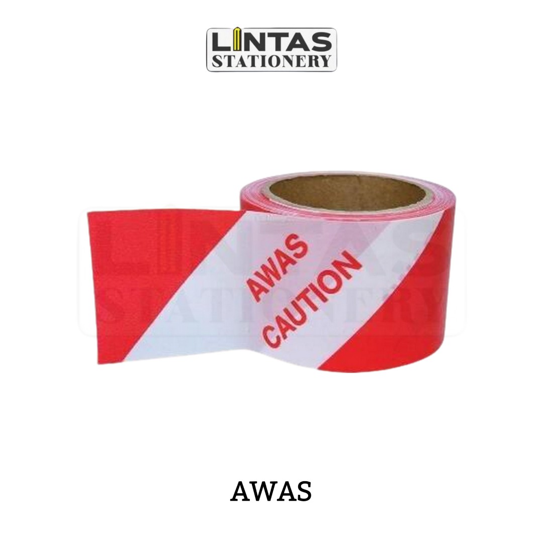 AWAS WT5050 WARNING TAPE – Lintas Stationery