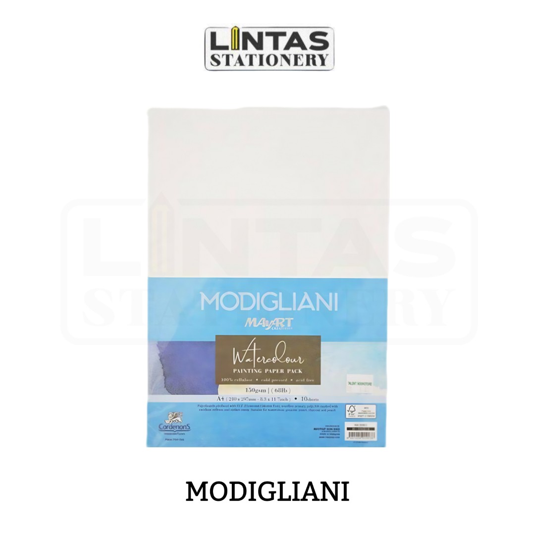 MODIGLIANI W/COLOR P/PAPER A4 10’S – Lintas Stationery