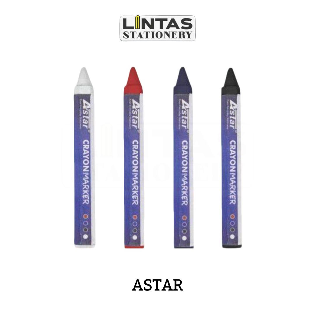 ASTAR CRAYON MARKER 12’S/BOX – Lintas Stationery