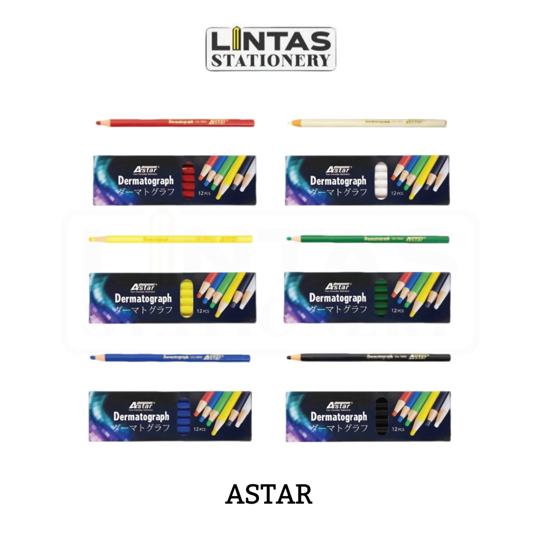 ASTAR DERMATOGRAPH PENCIL – Lintas Stationery