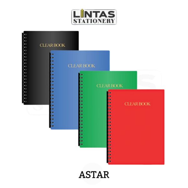 ASTAR CLEAR HOLDER 20’S A4 – Lintas Stationery