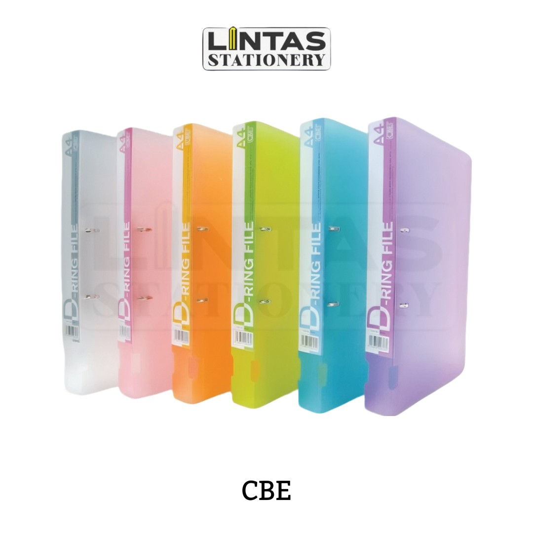 CBE COLOUR RING FILE 2D A4 2D626 – Lintas Stationery