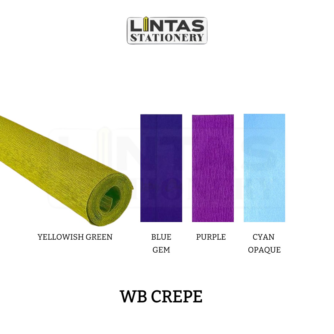 WB CREPE PAPER – Lintas Stationery