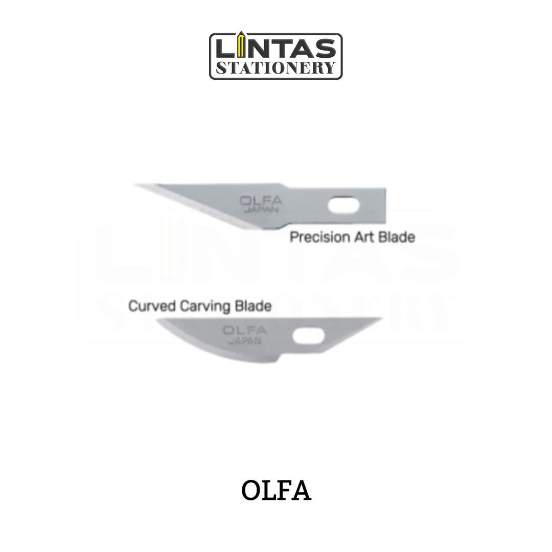 OLFA BLADE FOR AK-4 PRECISION ART / CURVED CARVING 5’S – Lintas Stationery