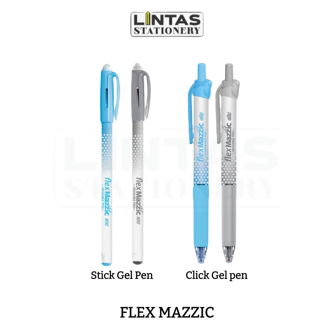 FLEX MAZZIC GEL PEN 0.5MM – Lintas Stationery