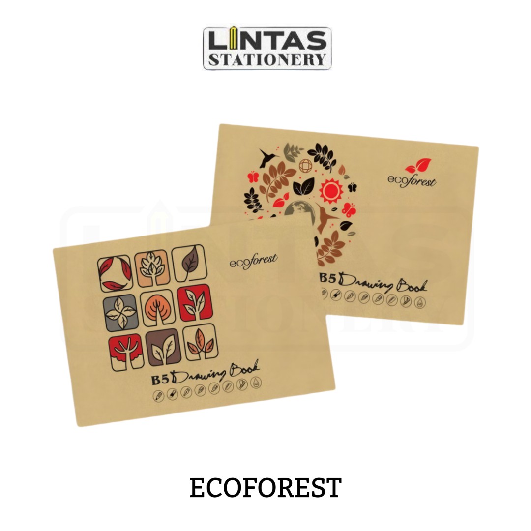 ECOFOREST CF8602 DRAWING EXERCISE BOOK B5 – Lintas Stationery