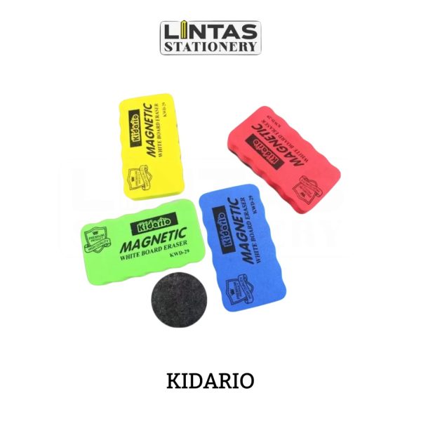 KIDARIO MAGNET WHITEBOARD DUSTER – Lintas Stationery