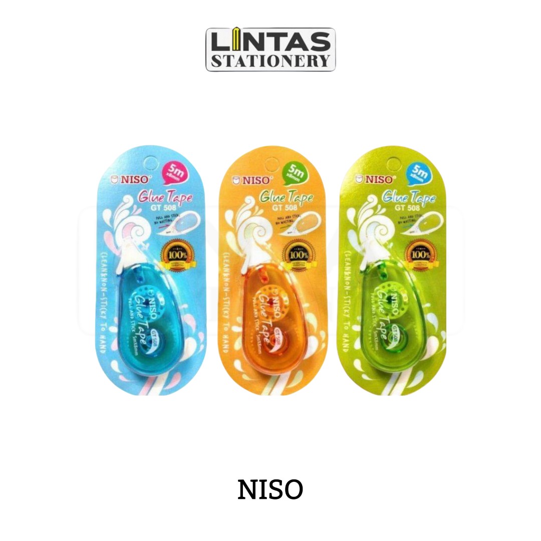 NISO GLUE TAPE – Lintas Stationery
