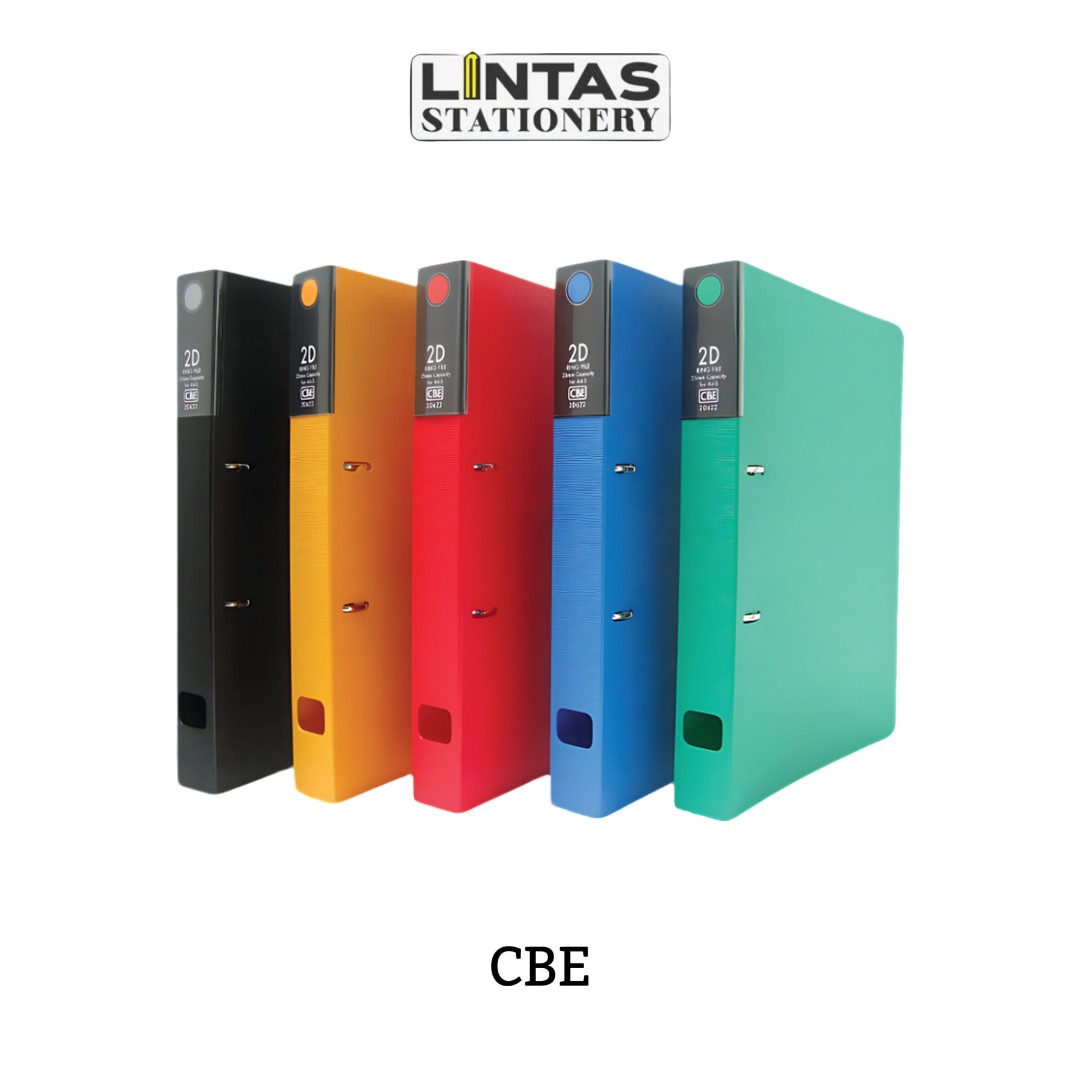 CBE PP RING FILE A4 25MM – Lintas Stationery