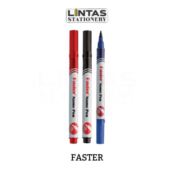 FASTER NAME PEN FINE 1.0MM – Lintas Stationery
