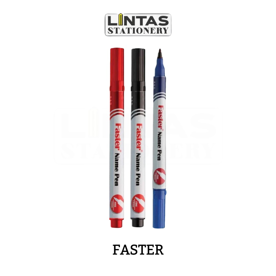FASTER NAME PEN FINE 1.0MM – Lintas Stationery