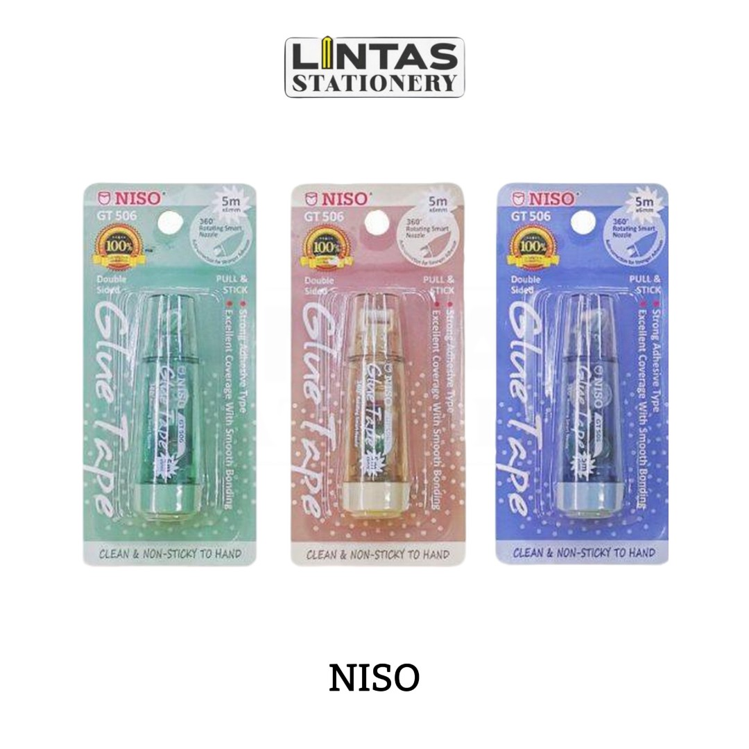 NISO GLUE TAPE – Lintas Stationery