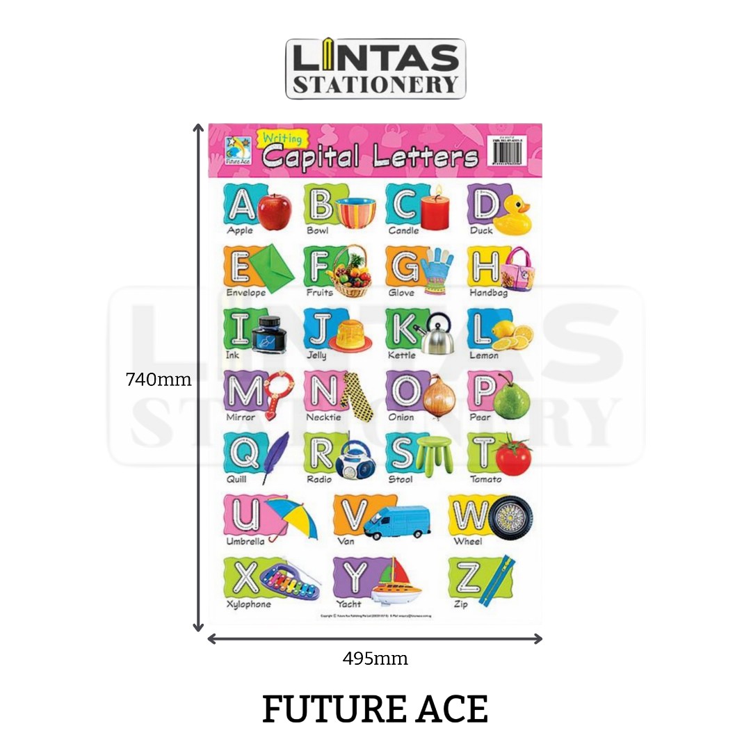 FUTURE ACE WALL CHART CAPITAL LETTERS – Lintas Stationery