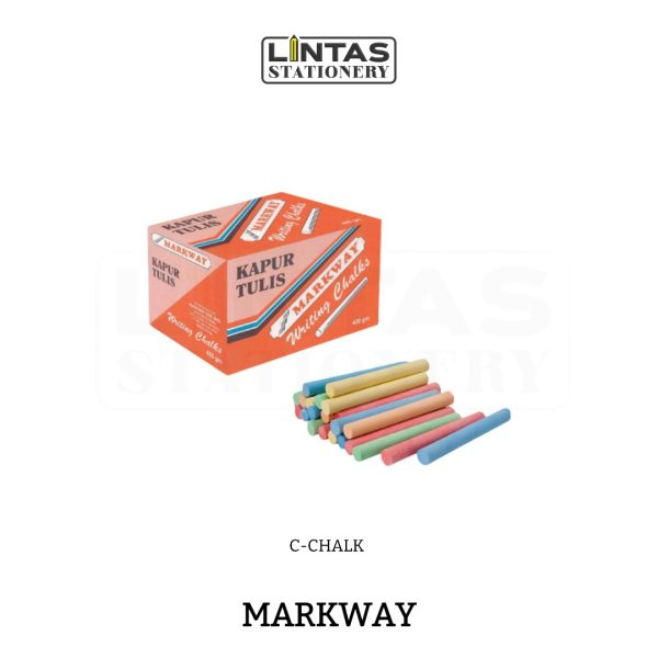 MARKWAY CHALK 400G (COLOR) – Lintas Stationery